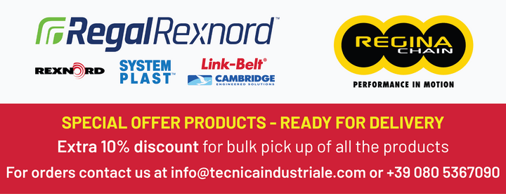 New Regal Rexnord and Regina Chains promo: products at special prices ...